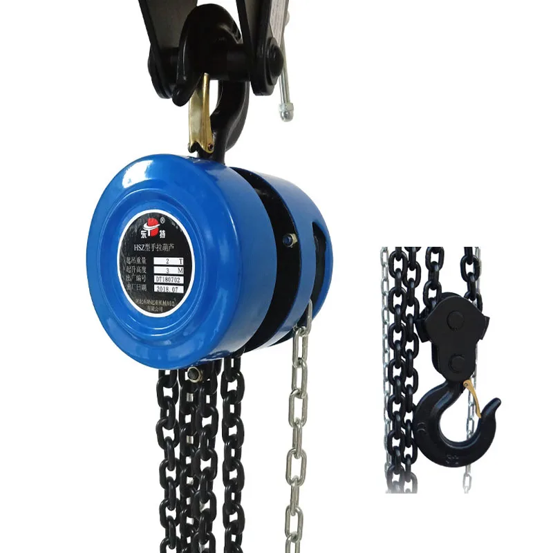 1T-Chain-Hoist-Anti-Rust-Manual-Chain-Block-3m-Heavy-Duty-Lifting-Lever ...