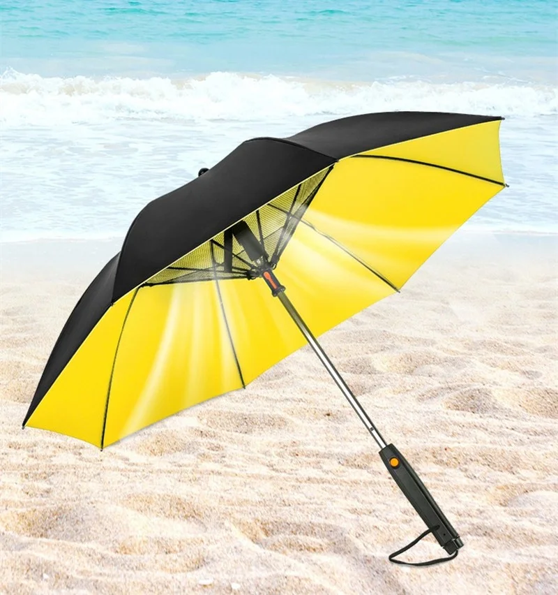 Creative-Summer-Umbrella-with-Fan-Cool-as-Spring-Long-Handle-Sunny ...