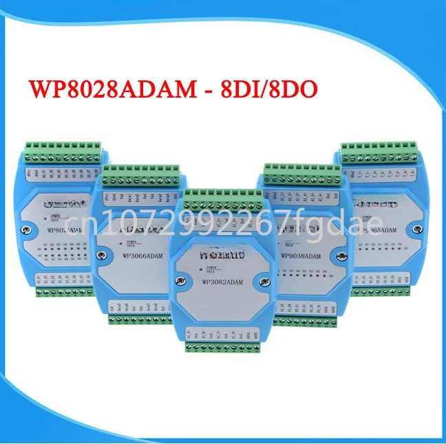 8DI-8DO-modul-Input-dan-Output-Digital-Optocoupler-terisolasi-RS485 ...
