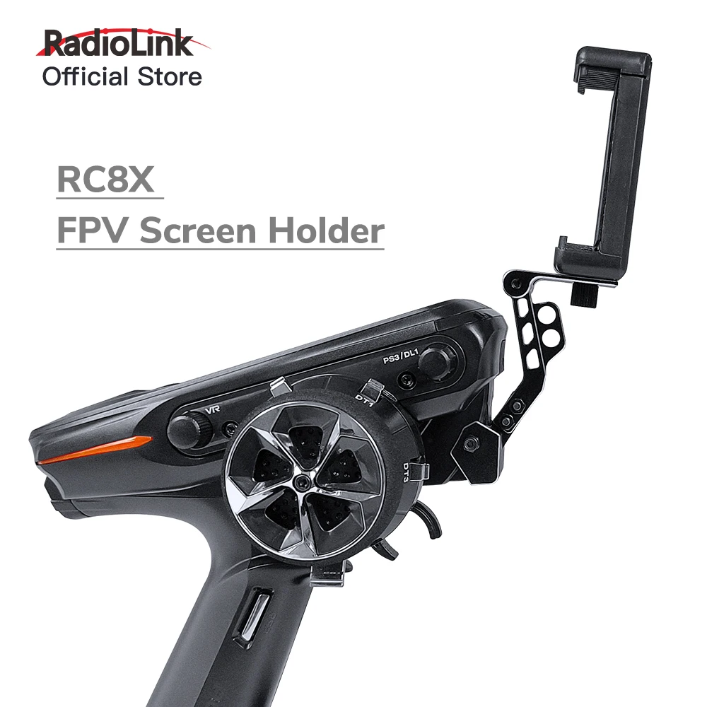 Radiolink-RC8X-Holder-Mount-5-8G-FPV-Monitor-Screen-Phone-Bracket-CNC ...