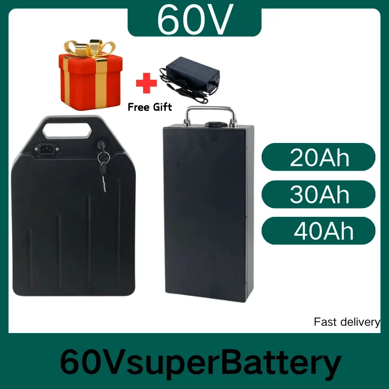 Harley-Electric-Vehicle-Lithium-BatteryWaterproof-18650-Battery-60V ...
