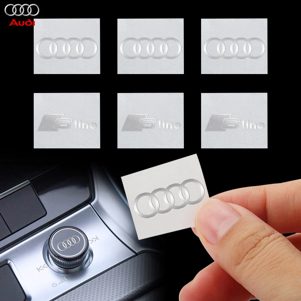10PCS-Car-Interior-Sticker-Aluminum-Badge-Decoration-Accessories-for ...