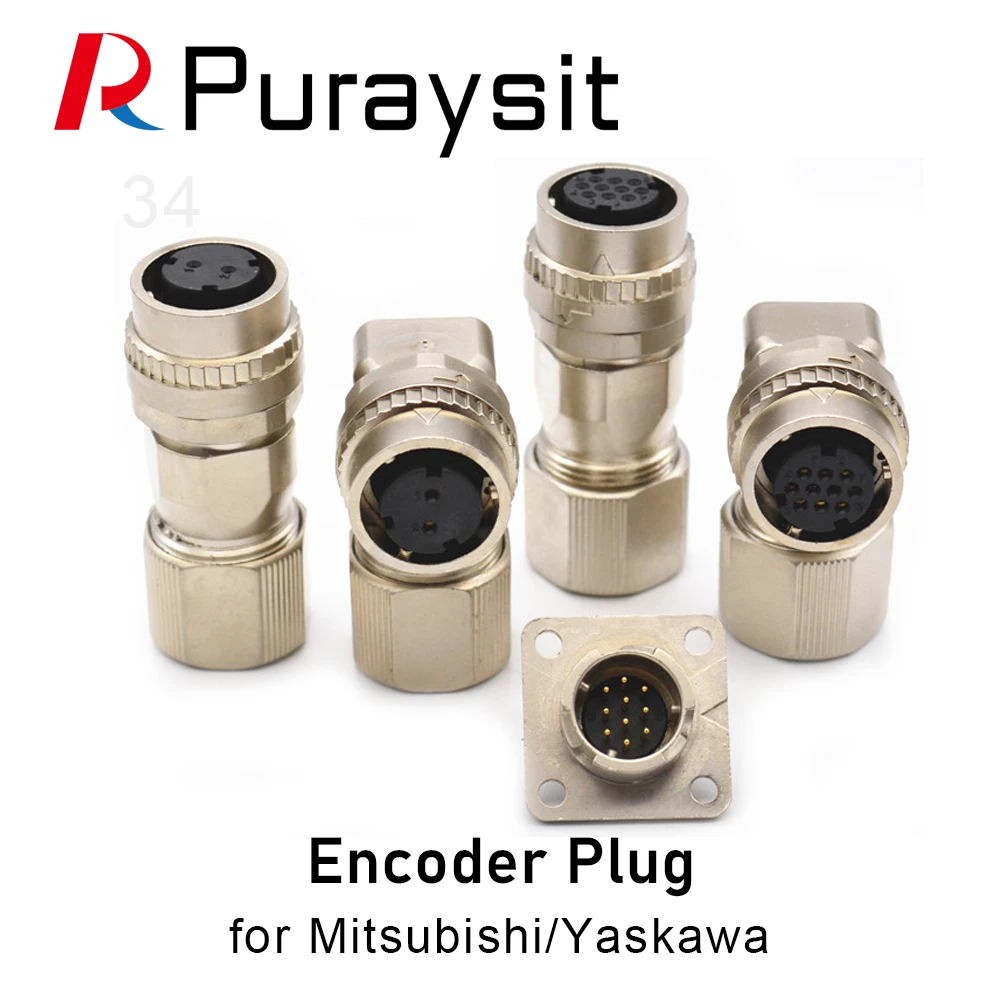 Servo Motor Connector Plug | Yaskawa Connector | Cm10 Connector ...