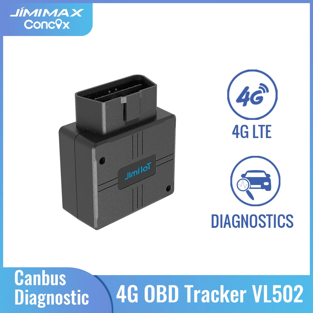 JIMIMAX-VL502-obd2-Bluetooth-GPS-Tracker-4G-Canbus-Diagnostic-OBD ...