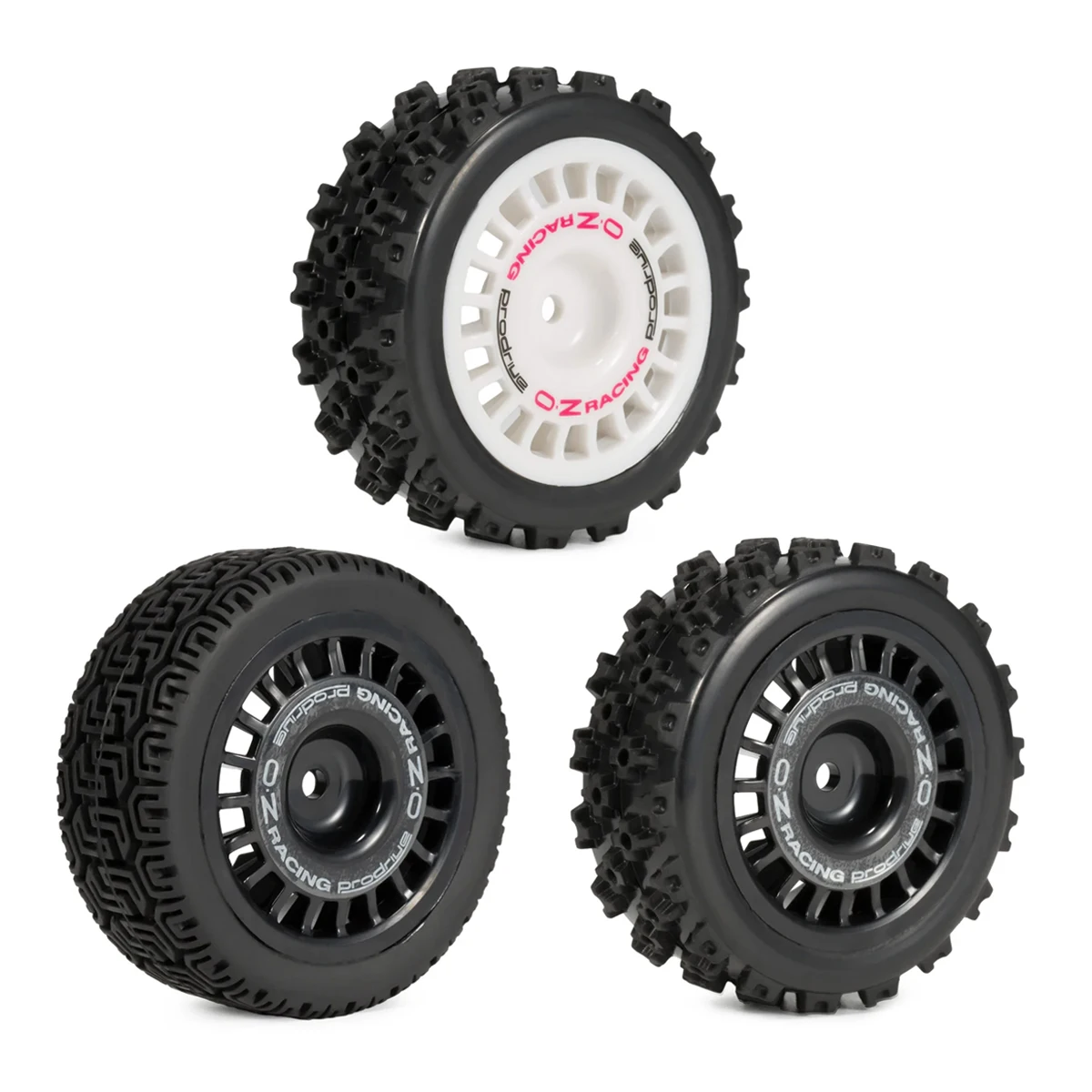 4Pcs-Glued-Rubber-Tire-On-Road-Tyre-Wheel-with-12mm-Hex-for-RC-Rally ...