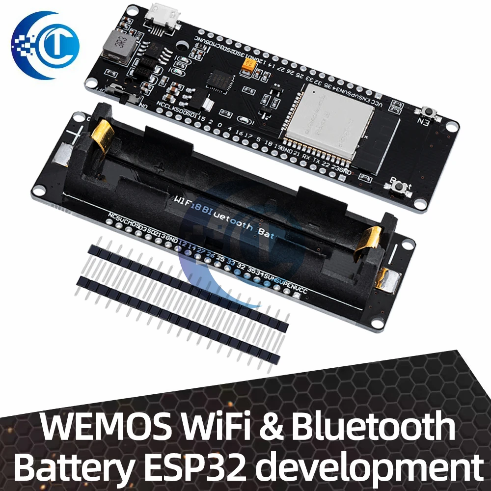 WEMOS-WiFi-Bluetooth-Battery-ESP32-development-tool-ESP32-battery ...
