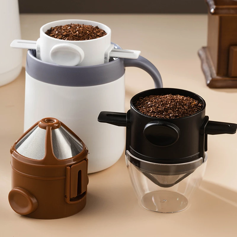 Foldable-Portable-Coffee-Filter-Coffee-Maker-Stainless-Steel-Drip ...