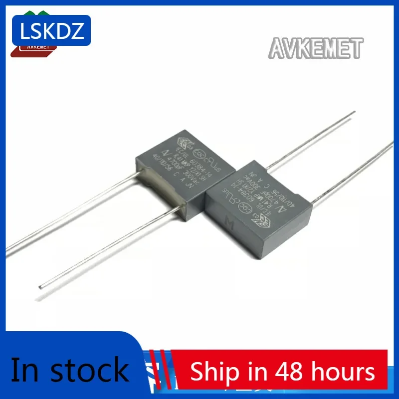 20-100PCS-KEMET-AV-R413F147050M1M-300VAC472-0-0047UF-4N7-Metal-Film ...