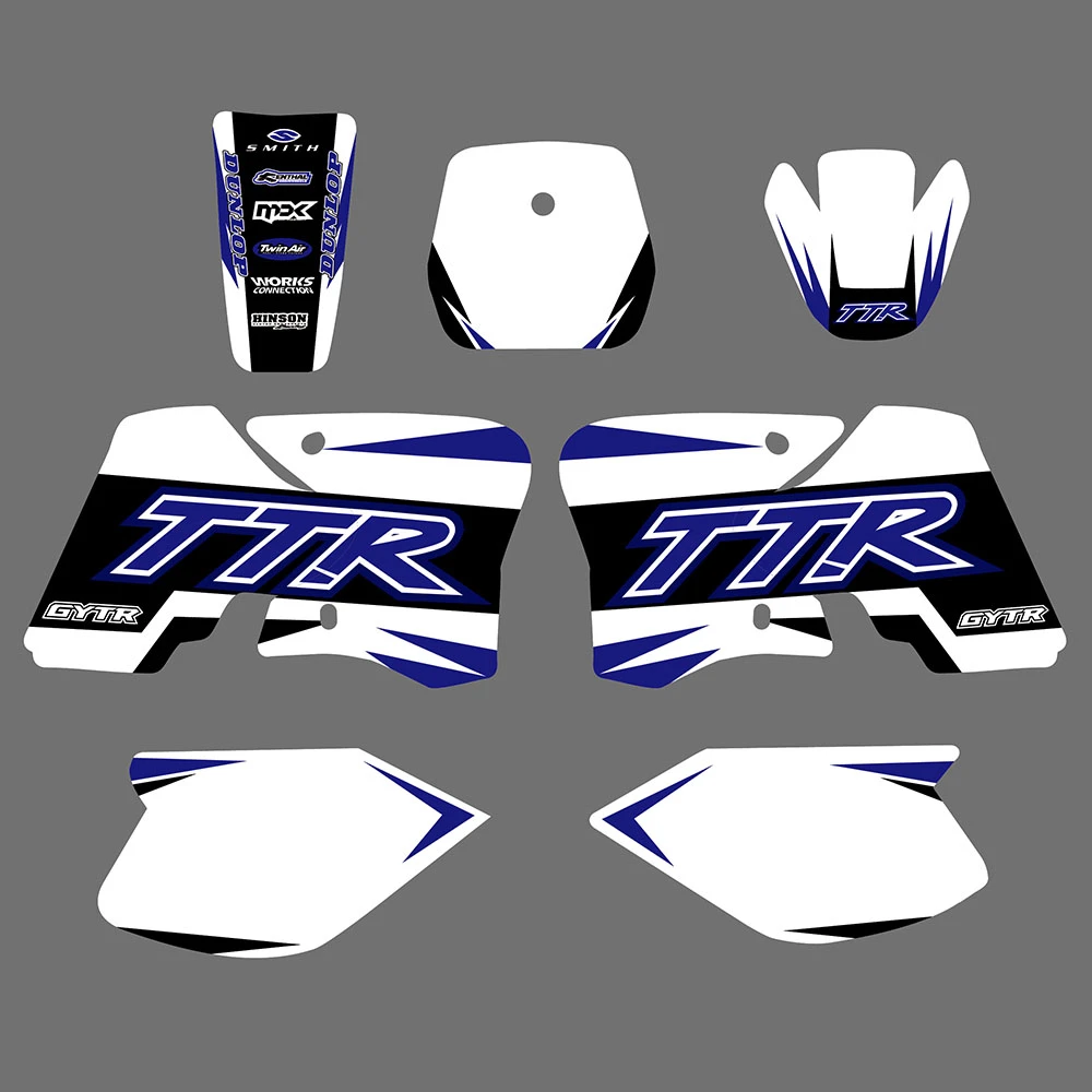 Yamaha Ttr90 Sticker Kits | Decal Stickers Yamaha Ttr | 2005 Yamaha Ttr ...