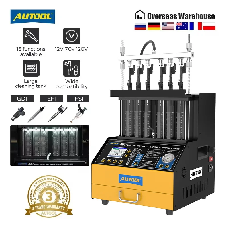 AUTOOL-CT500-GDI-EFI-FEI-Piezoelectric-Fuel-Injectors-Cleaner-Tester ...
