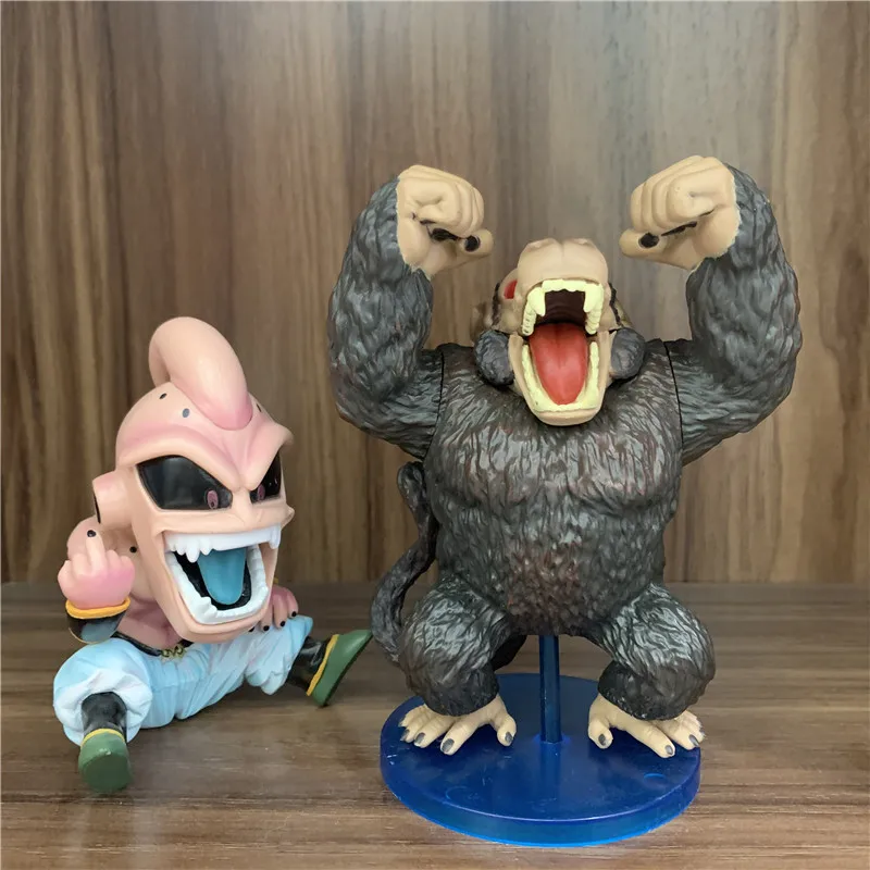 Anime Dragon Ball Z Goku Vegeta Super Saiyan Black Ape Roaring Anime ...