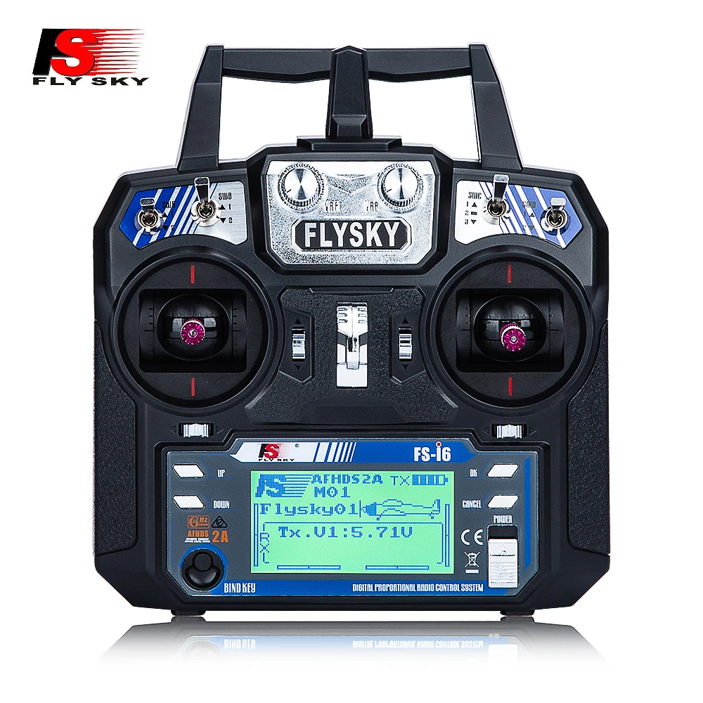 Flysky Rc Transmitter Fs I6b 2.4g 6ch - Parts & Accs - AliExpress