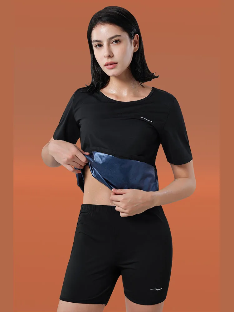 Ensemble-chemise-et-short-de-sauna-manches-courtes-et-longues-pour ...