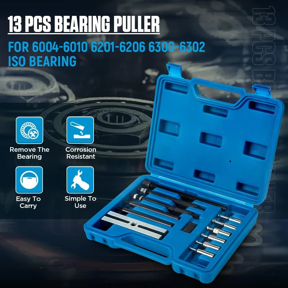 13Pcs-Embedded-Bearing-Removal-Set-Small-Insert-Bearing-Puller-Kit ...