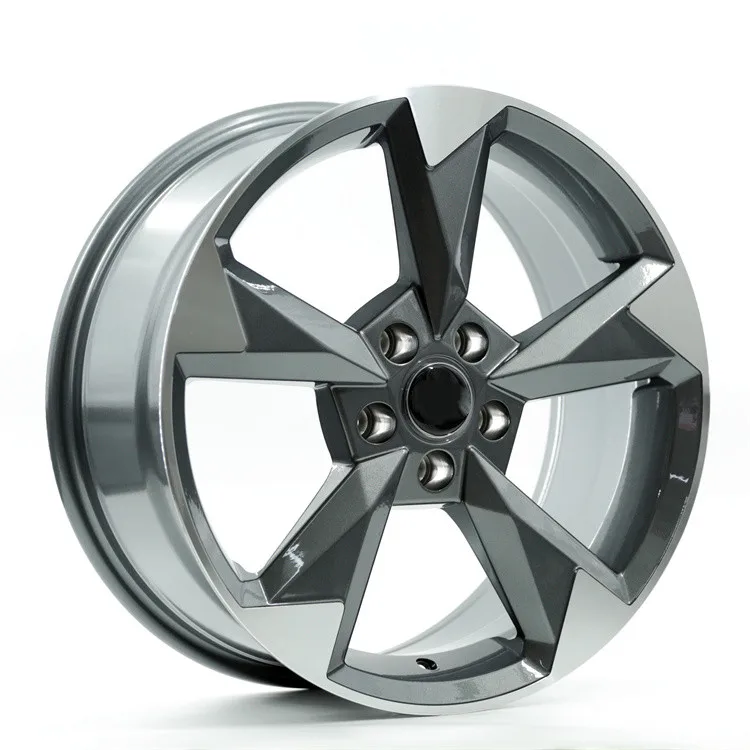 Gun Grey Machine Face Wheels 18 Auto Wheel R18 5hole Alloy Mag Wheels ...