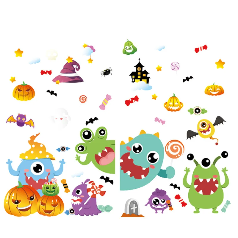 Cartoon Halloween Monsters