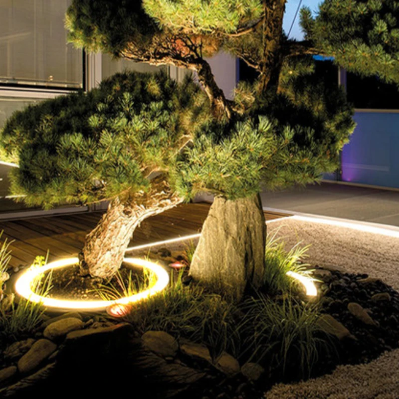 Led-tree-holding-lamp-lighting-tree-lamp-shooting-tree-courtyard-villa ...