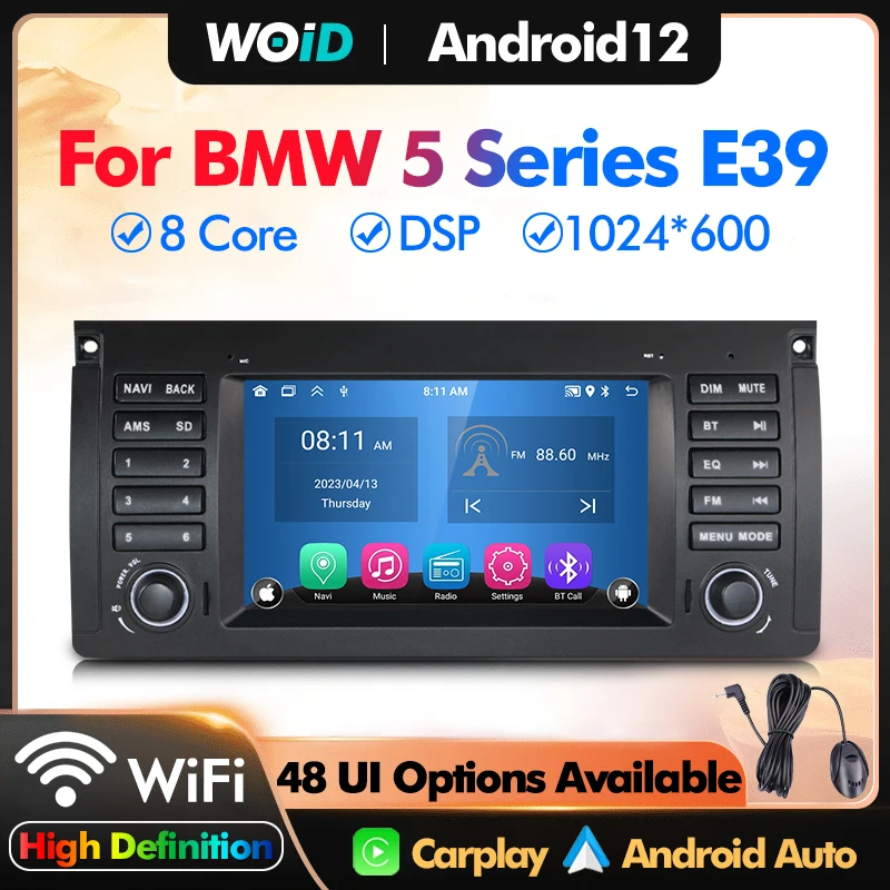 Android-12-Car-Multimedia-Player-Navigation-For-BMW-E39-E38-X5-E53-M5 ...