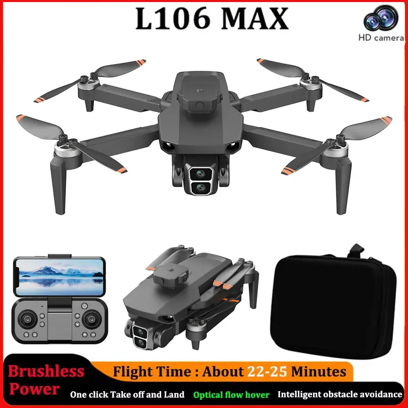 L106 MAX Mini Drone 8K Profesional Camera Optical Flow Positioning ...