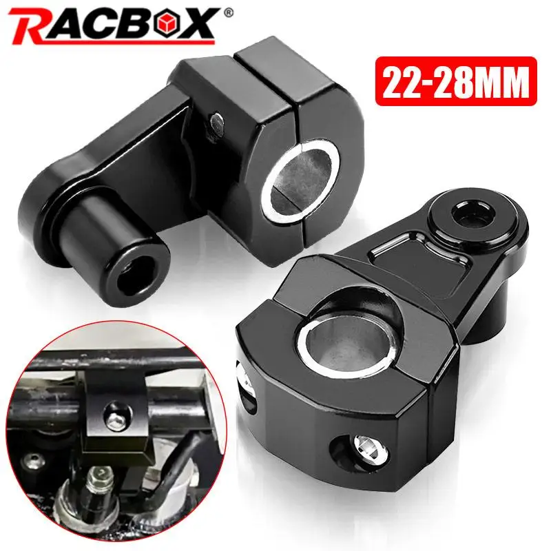 22mm-7-8-28mm-1-1-8-Motorcycle-HandleBar-Clamps-Riser-Aluminium-Clamps ...