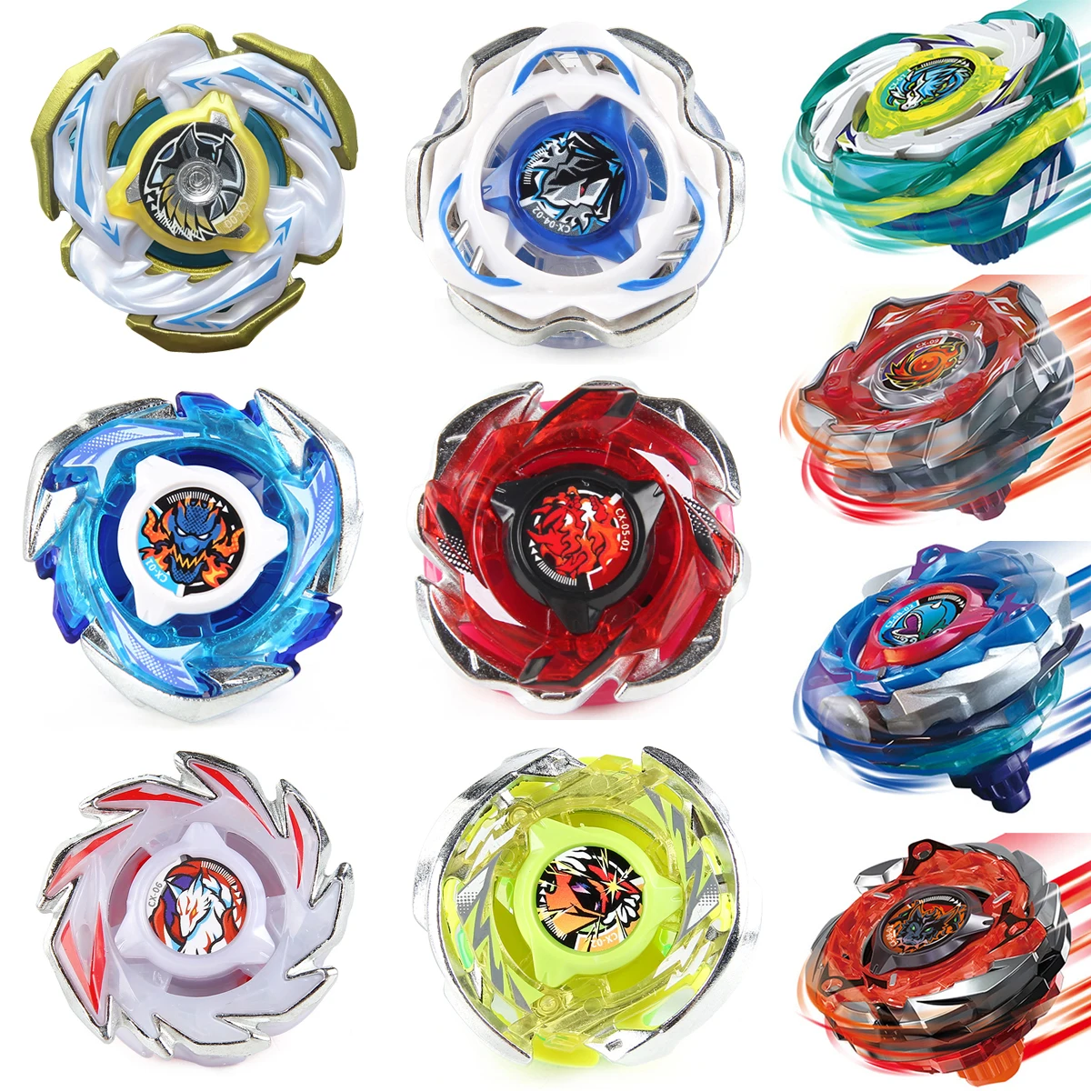 Bey X CX Booster Starter Battle Top -without Launcher, Metal Fighting ...