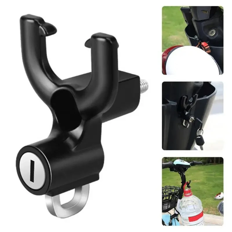 Motorcycles-Helmet-Lock-Anti-theft-Helmet-Lock-Handlebar-Mount ...