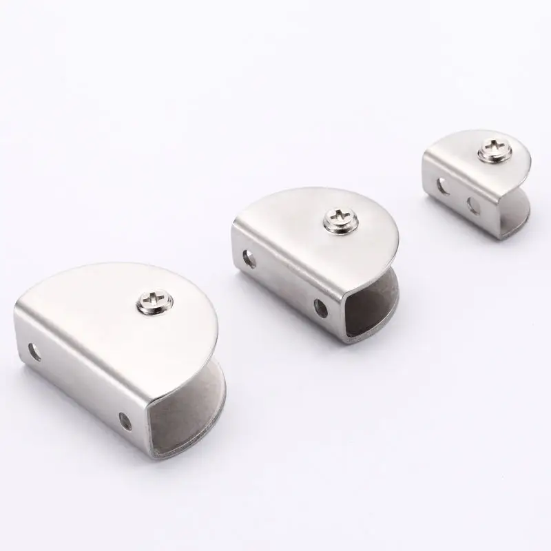 4pcs-Adjustable-Wall-Mounted-Glass-Shelf-Stainless-Steel-Glass-Clips ...