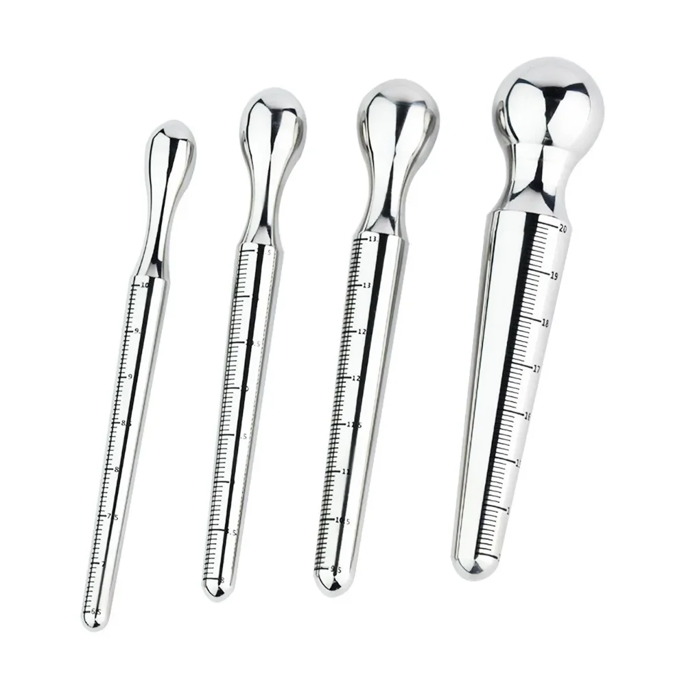 125MM-Long-Stainless-Steel-Urethral-Dilator-with-Scale-Penis-Plug-for ...