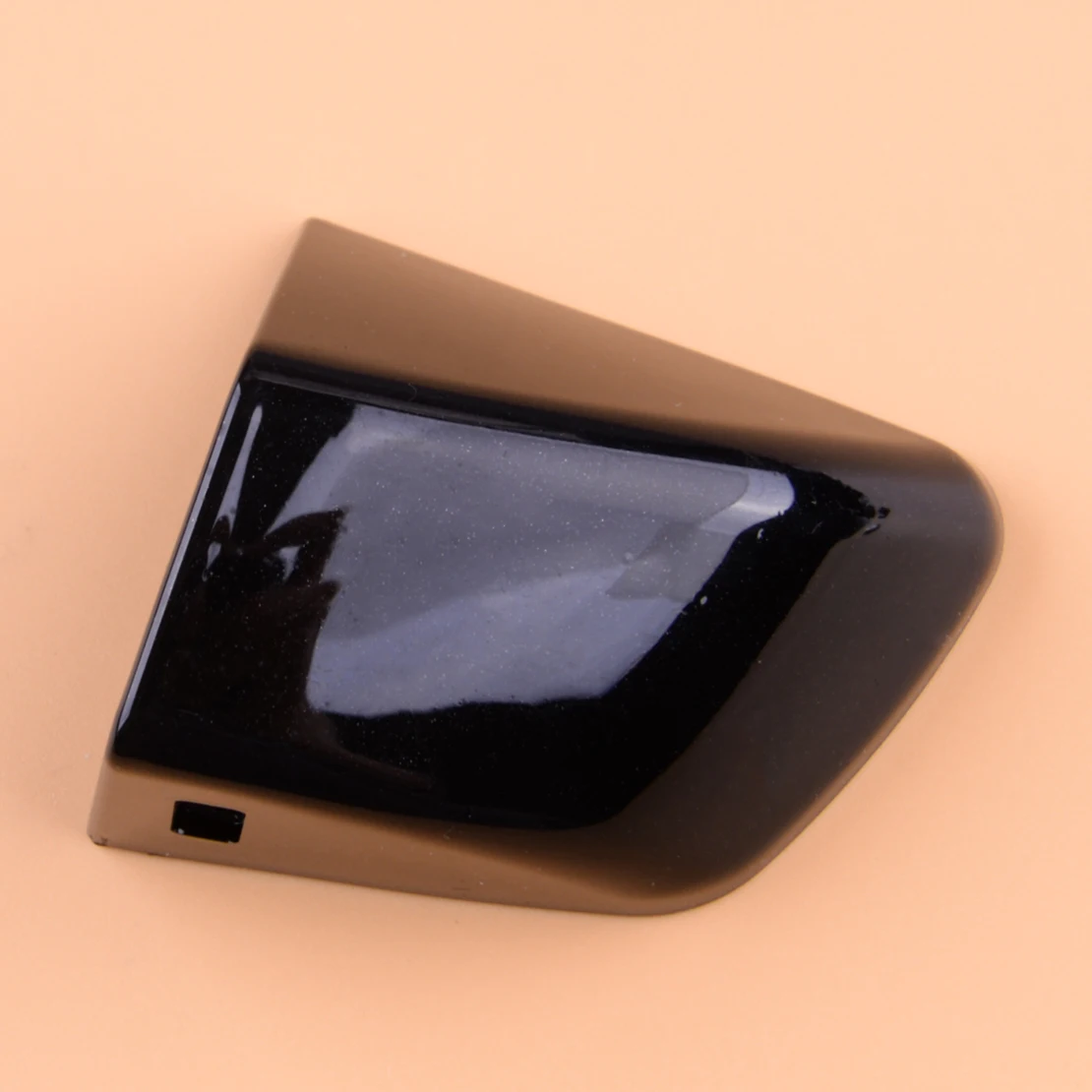 Black Front Left Exterior Door Handle Bezel Lock Cylinder Cap Cover ...