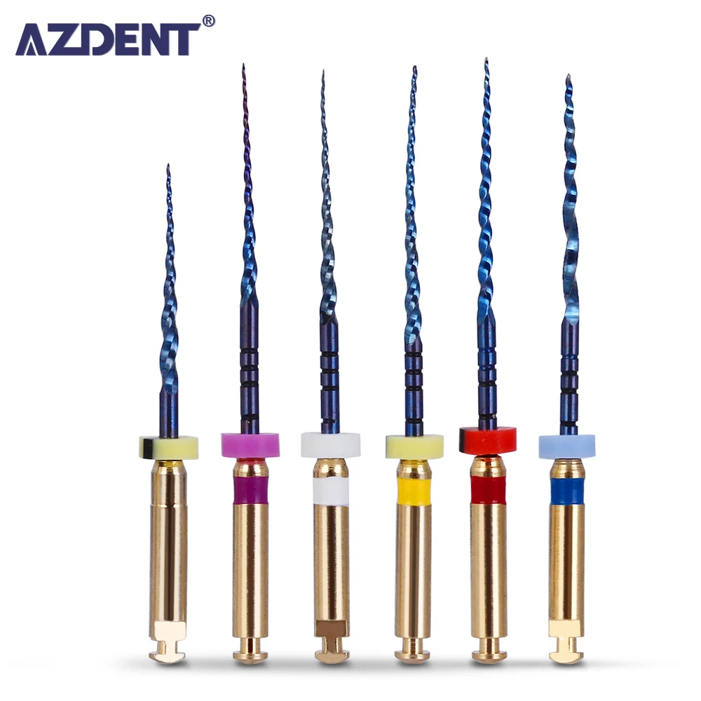 Dental Endo Root Files Root Canal 6pcs/pack 25mm,sx Dental Files Root ...