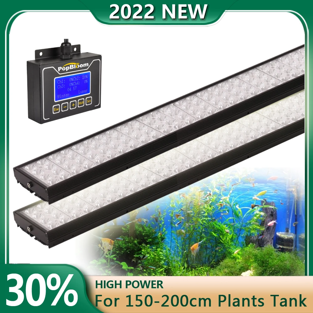 150cm-200cm-PopBloom-WRGB-Led-Aquarium-Plants-Lights-Full-Spectrum ...