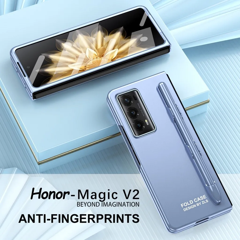 PC-Hard-Case-For-Honor-Magic-V2-Kickstand-Holder-S-Pen-Slot-With ...