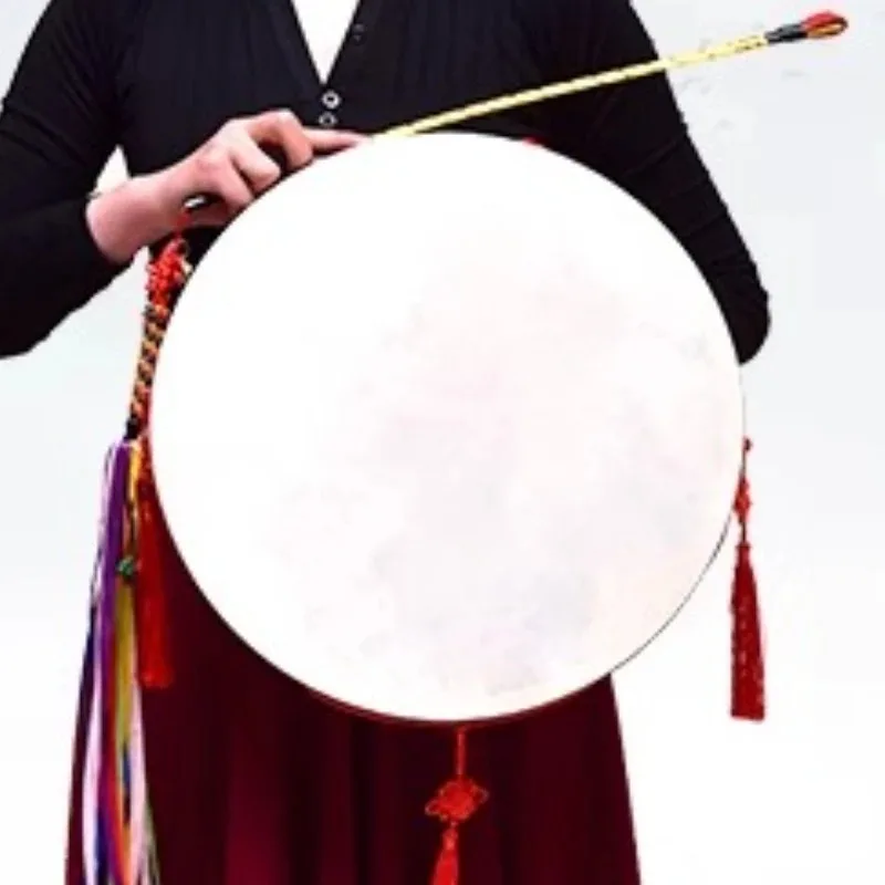 Sheepskin Drum Adults Handheld Shamanic Drum Sound Therapy Percussion ...