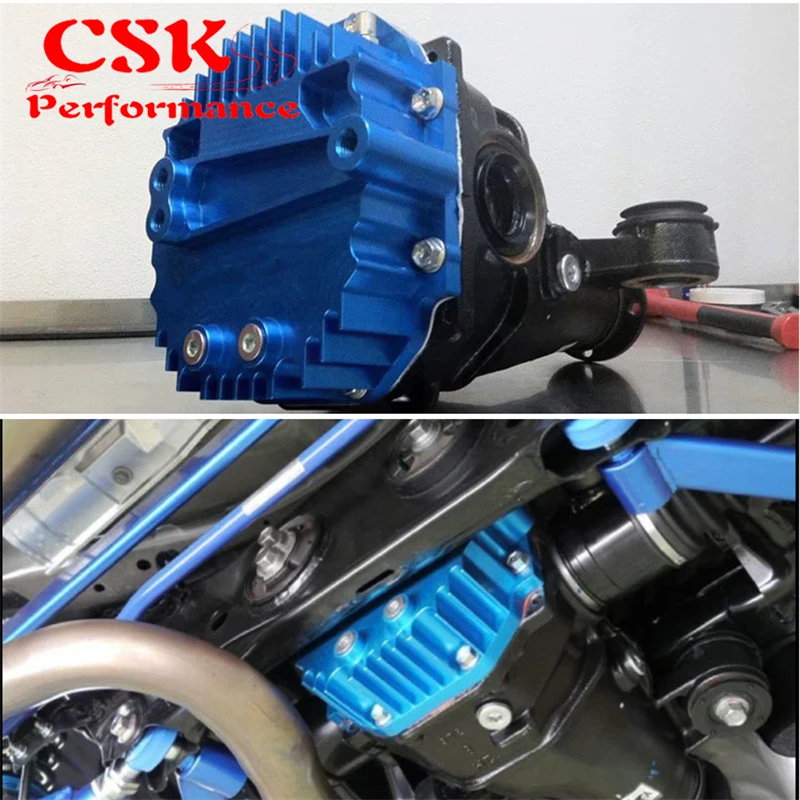 Aluminum Rear Differential Cover Fit For Subaru BRZ 2013 2020 Scion FR ...