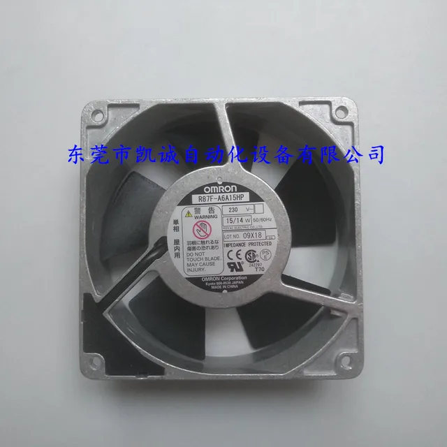 original for OMRON R87F-A6A15HP 12cm 120*38MM 230V 15/14W aluminum ...
