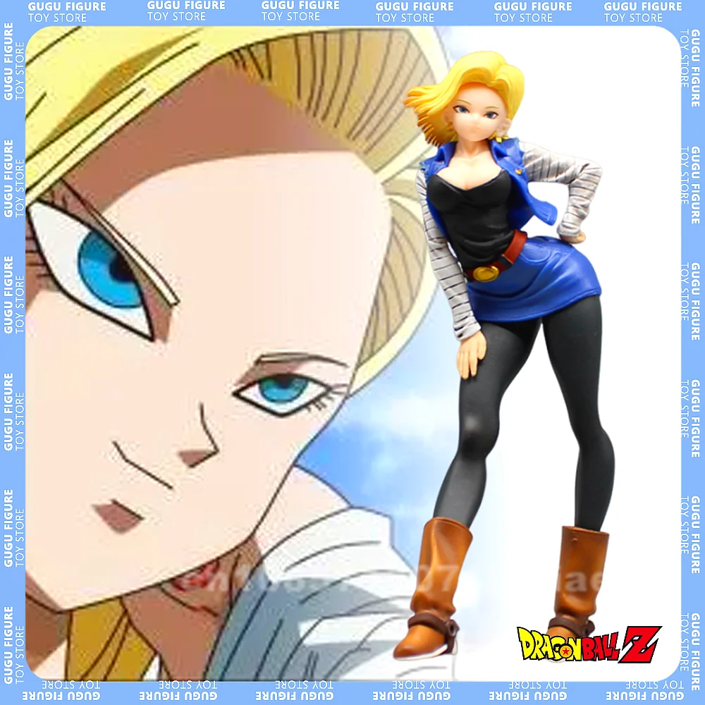 Dragon-Ball-Figures-Android-18-Figure-Pvc-Sexy-Girl-19cm-Anime-Statue ...