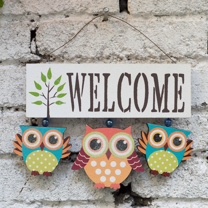 Welcome-Signs-Decorative-Plaque-Wooden-Hanging-Signs-Sweet-Home-Family ...