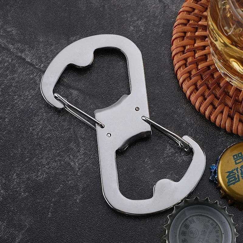 2022-New-Multifunctional-bottle-opener-stainless-steel-carabiner ...