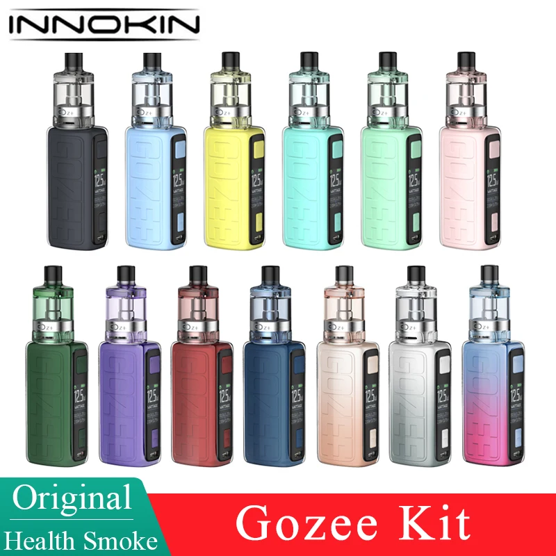Original-Innokin-Gozee-Kit-60W-Box-Mod-2100mAh-battery-with-3-5ml-Go-Z ...