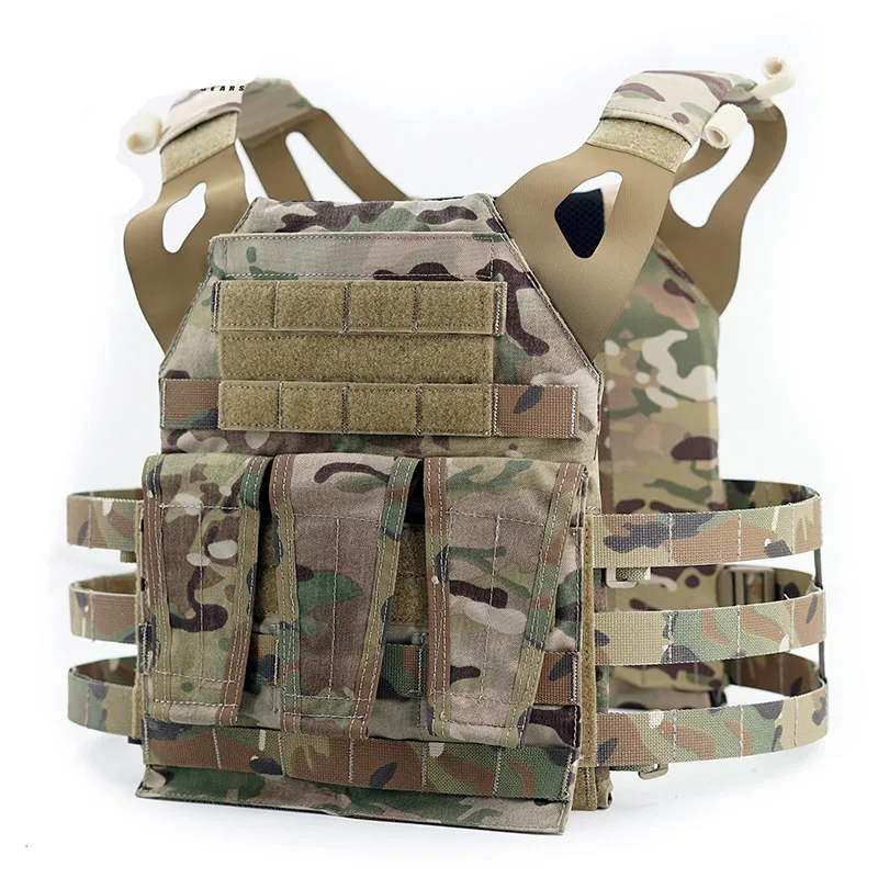 Jpc colete tático exército ventilador modular equipamento de defesa ...