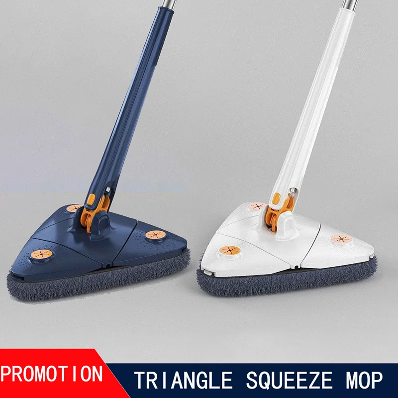 Promotion-360-Rotatable-Triangle-Squeeze-Mop-Floor-Cleaning-Mop-120cm ...