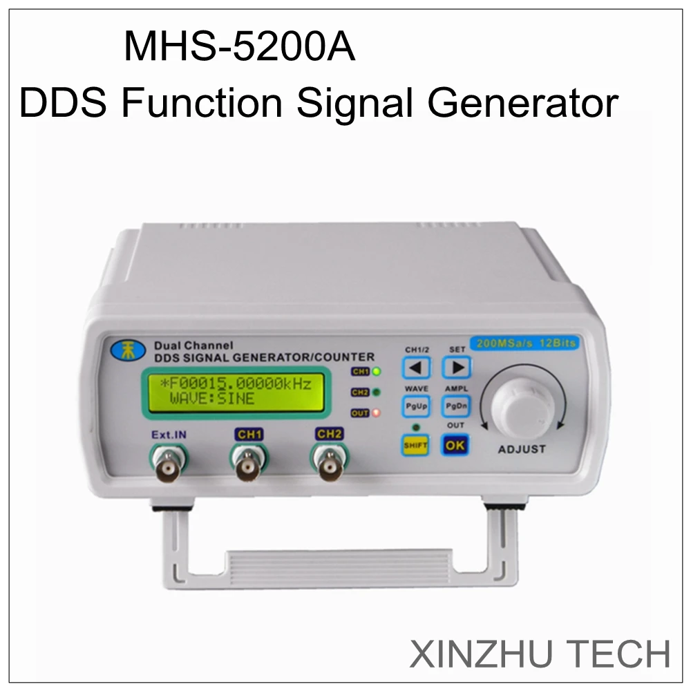 New-MHS5200A-12MHZ-Dual-Channel-Digital-Control-Signal-Source-Generator ...