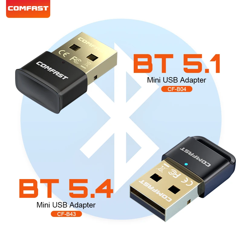 Mini-USB-Adapter-Bluetooth-5-1-5-4BT-Dongle-Audio-Receiver-For-PC ...