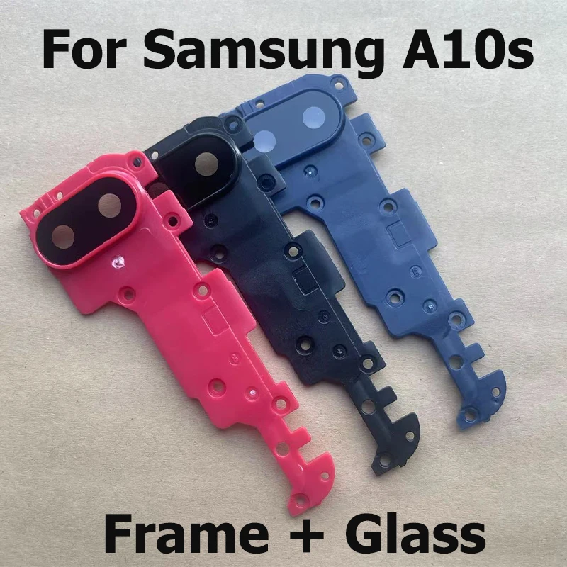Lens-With-Frame-For-Samsung-Galaxy-A10s-Housing-Back-Camera-Glass-Lens ...
