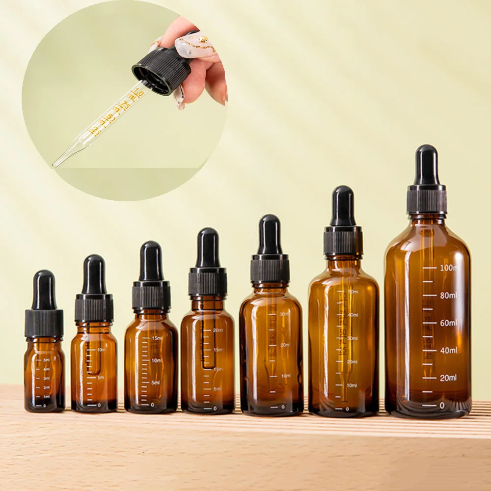 Glass Medicine Bottles With Droppers