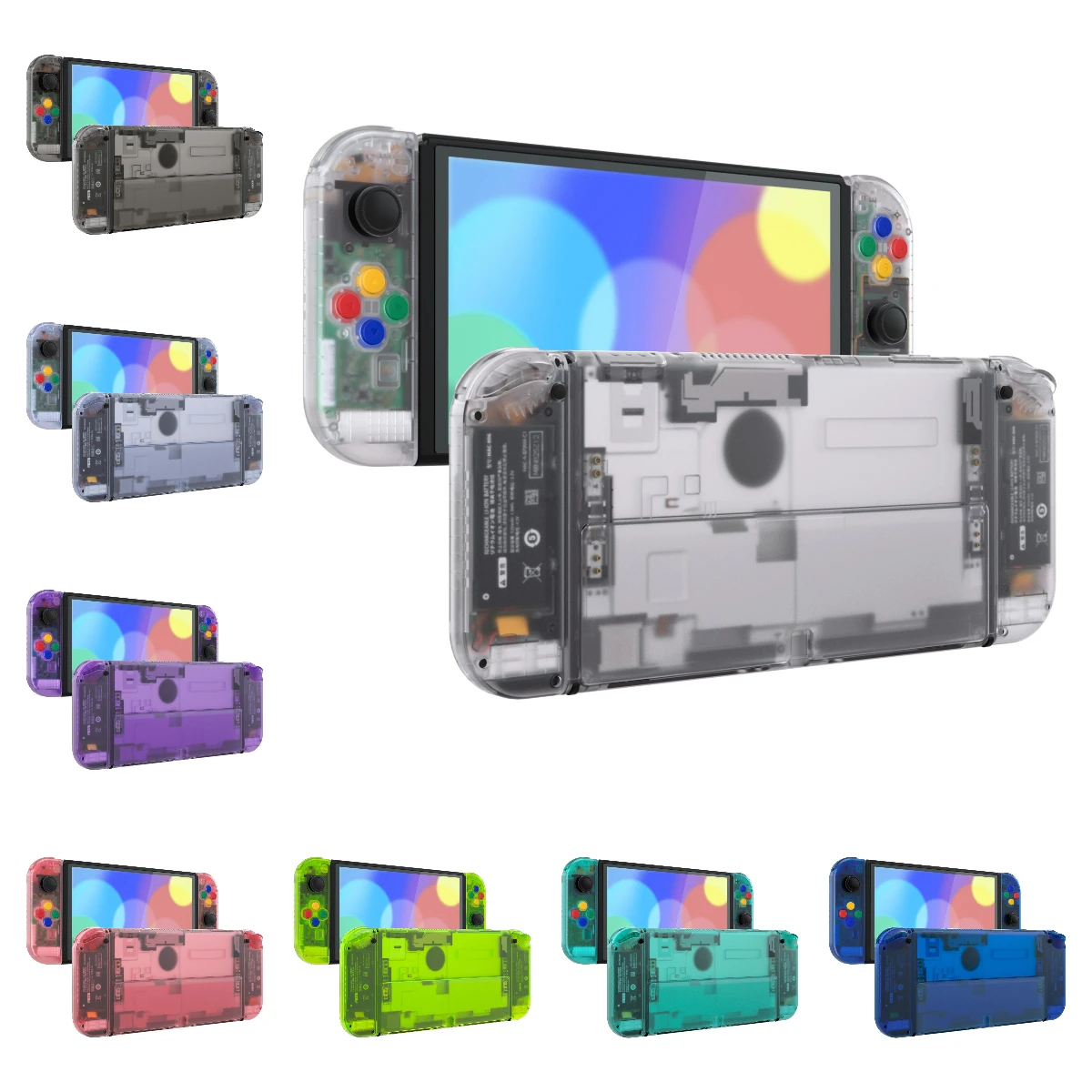 Conjunto-completo-de-reposi-o-eXtremeRate-para-Nintendo-Switch-OLED ...