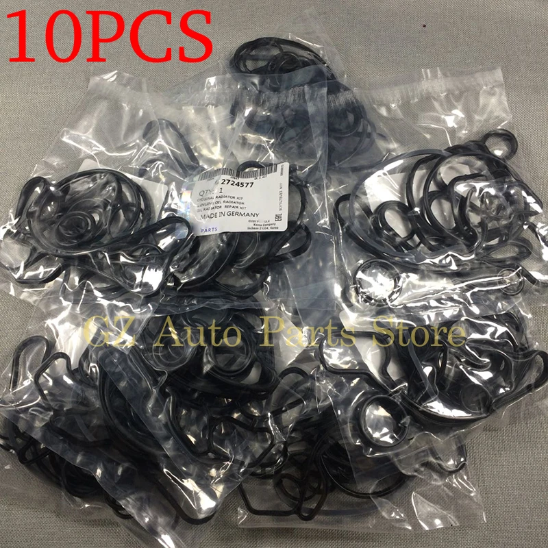 10PCS Cooling System Seal Oil Cooler Gasket Seals For Chevrolet Cruze ...