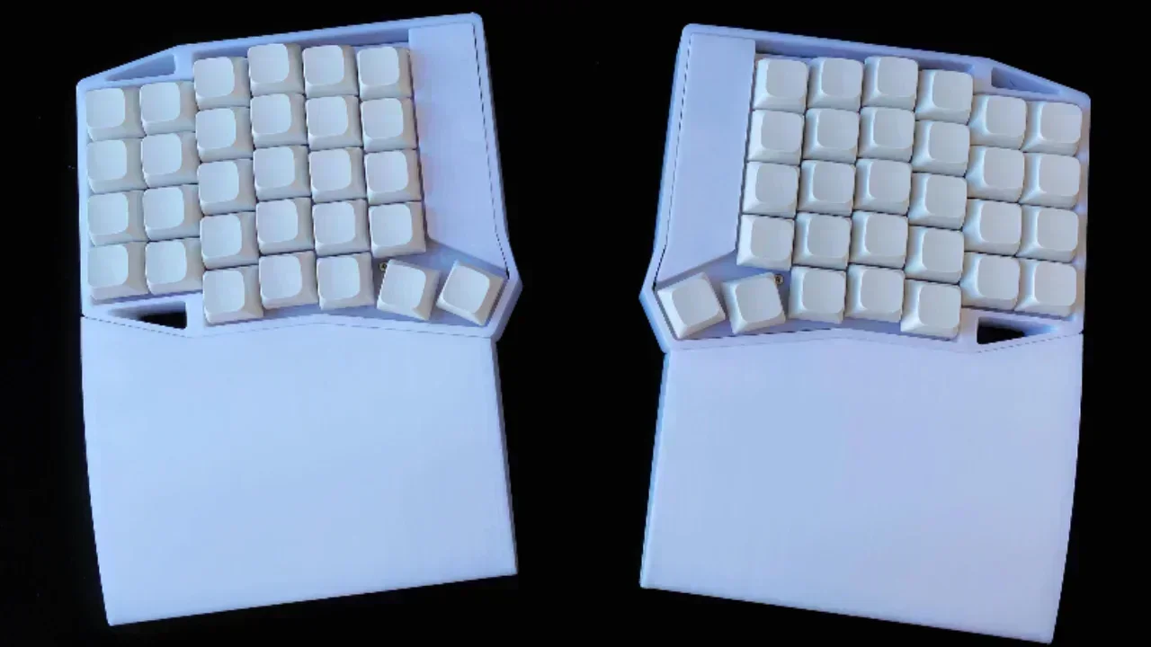 WK-Split58-Mechanical-Keyboard-Kit-Crkbd-Customized-Wireless-Single ...