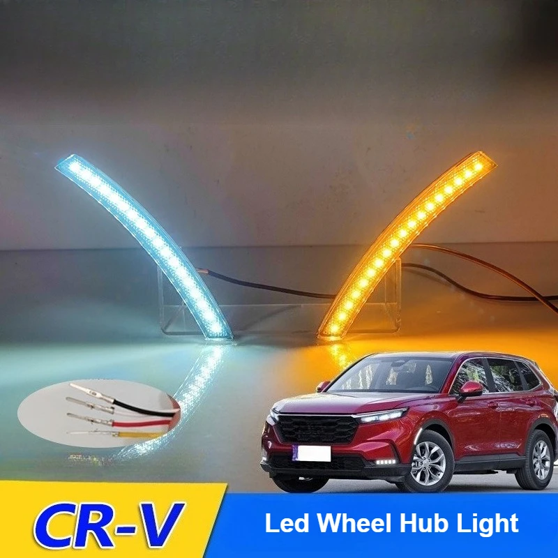 For Honda CRV 2023 2024 2025 Led Wheel Brow Light Wheel Bub Light Flow ...