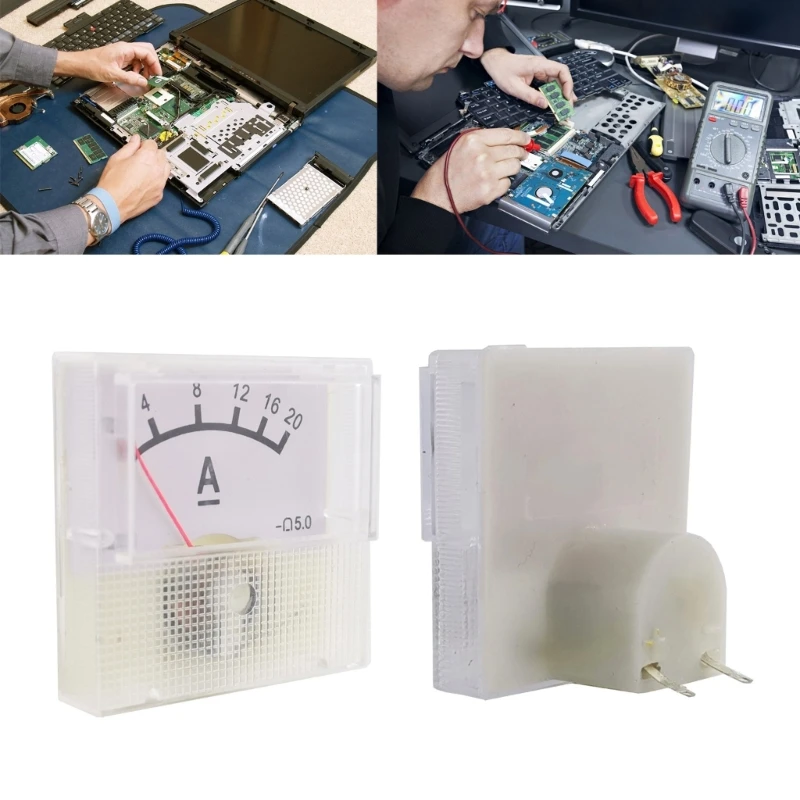 DC0-20A-Ampere-Meter-Analog-Panel-Meter-Mechanical-Pointers-Ammeter ...
